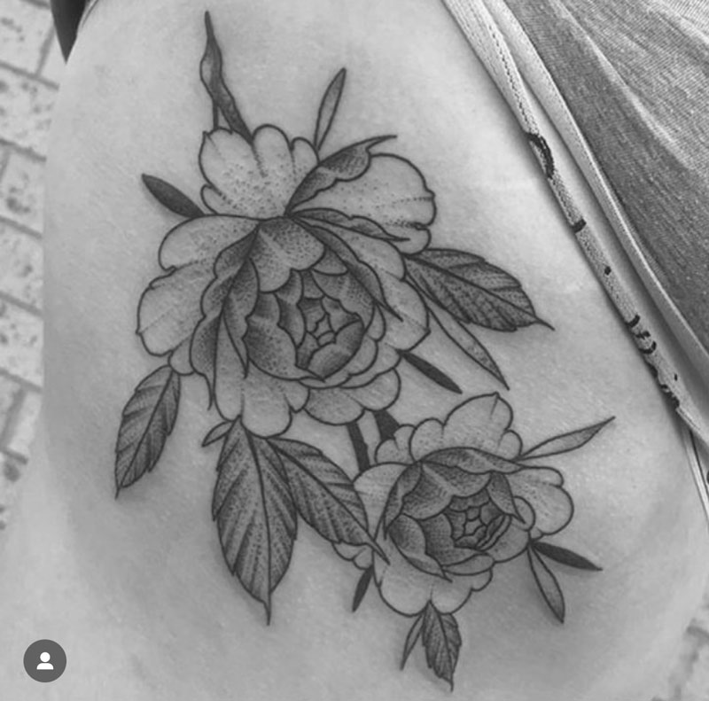 Red Lotus | Tattoos by Brenton Hawkins Mackay QLD